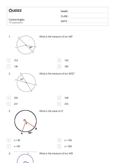 50 central limit theorem worksheets for 9th class on quizizz free