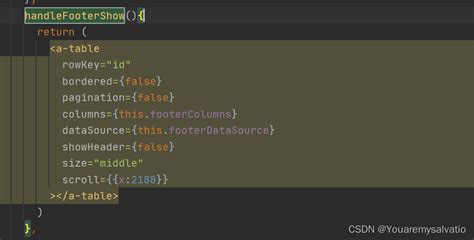 Ant Design Vue实现表尾合计联动ant Design Vue 表尾合计行 Csdn博客