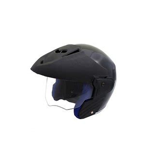 Buy MPI Open Face Scooter Scooty Motorbike Black Helmet For Gents Men
