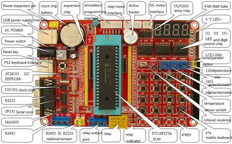 Pic Development Board Learning Programmer Experiment Microchip