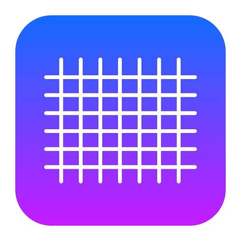 Premium Vector Grid Icon