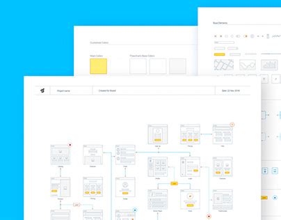 UX Flow Wireframe Prototyping System Behance UX Flow Wireframe Prototyping System Behance