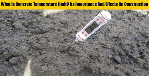 Concrete Temperature Test Field