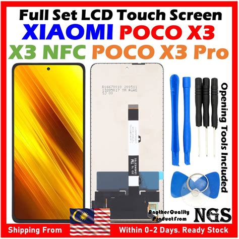 Orl Ngs Brand Full Set Lcd Touch Screen Xiaomi Poco X Poco X Nfc Poco X Pro Redmi Note