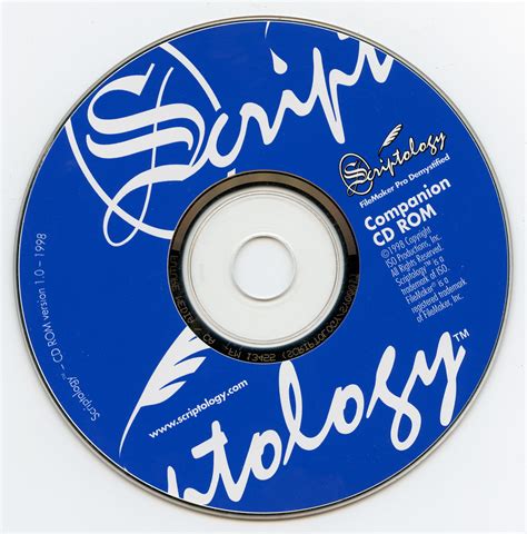 Scriptology Filemaker Pro Demyied Companion Cd Rom Iso Productions 1998 Free Download