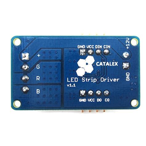 Full Color Rgb Led Strip Driver Module Cascadable For Arduino Stm32 Avr