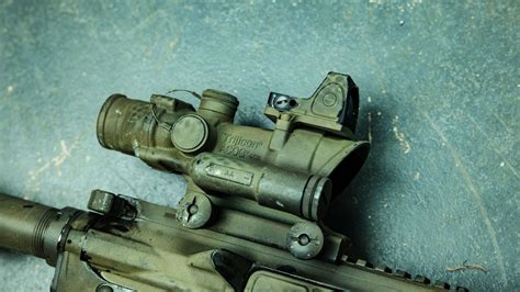 Trijicon Acog Ta02 Led And Rm06 Combo T Rex Arms