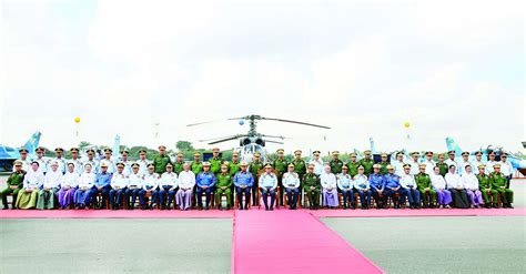 နိုင်ငံတော်စီမံအုပ်ချုပ်ရေးကောင်စီဥက္ကဋ္ဌ တပ်မတော်ကာကွယ်ရေးဦးစီးချုပ