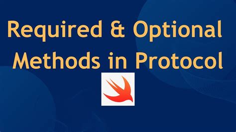 Delegates Optional And Required Methods Youtube