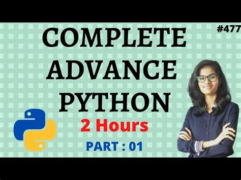 Free Video Advance Python Programming From Fun With Data Science Class Central