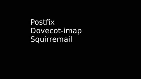 Postfix Dovecot Squirrelmail Ubuntu 1404 Lts Youtube