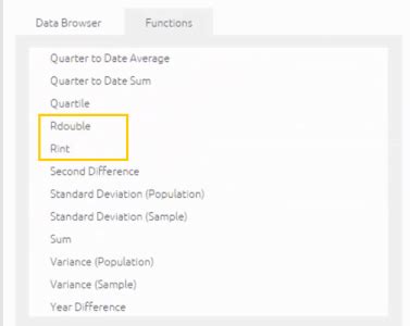 Using R In Formulas
