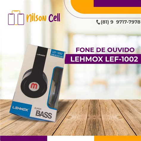 Fone De Ouvido Lehmox Shopee Brasil