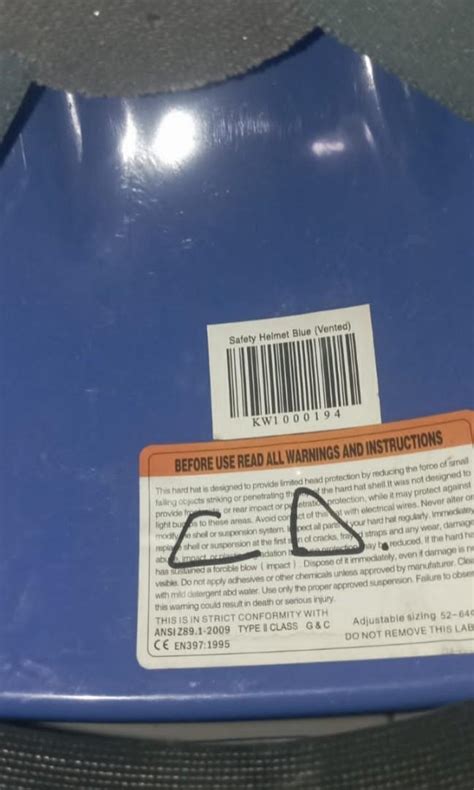Helm Proyek Biru Barang Yang Dicari Di Carousell