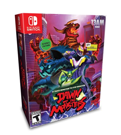 Switch Limited Run 136 Dawn Of The Monsters Collectors Edition