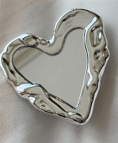 11할인리뷰이벤트 실버 하트 미러 투명 그립톡 데일리템 에이블리