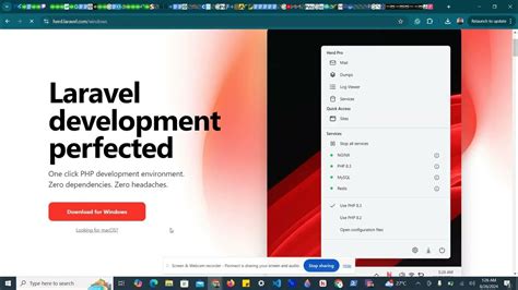 How To Install Laravel Herd On Windows Youtube