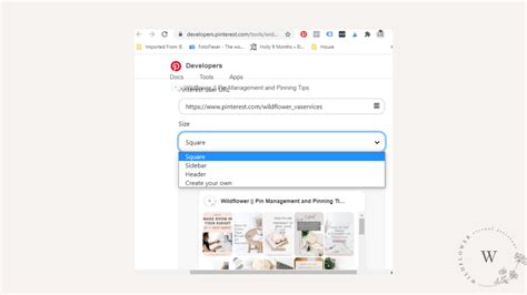 How To Add A Pinterest Widget To Your Wordpress Blog