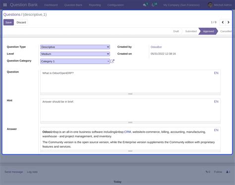 odoo question paper generator questions randomizer in odoo webkul