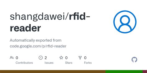 GitHub Shangdawei Rfid Reader Automatically Exported From Code Google Com P Rfid Reader