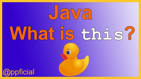 what does this mean in java implicit parameter in setter or mutator methods appficial youtube