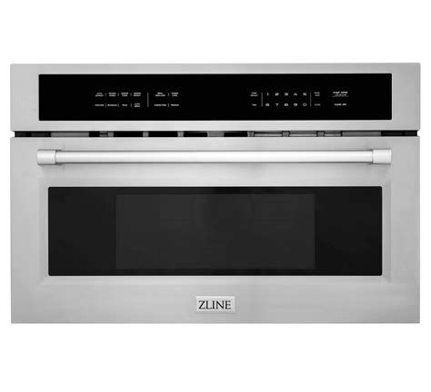 Zline 30 Inch Built In 1 6 Cu Ft Convection Microwave Oven In Stainle