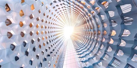 Creating An Illusion Of Constant Motion A Futuristic Modular Structure With A Dynamic Kinetic