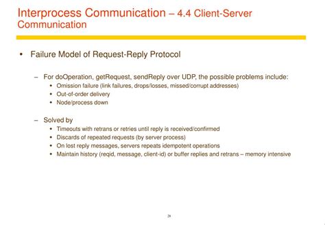 Ppt Distributed Systems Interprocess Communication Powerpoint