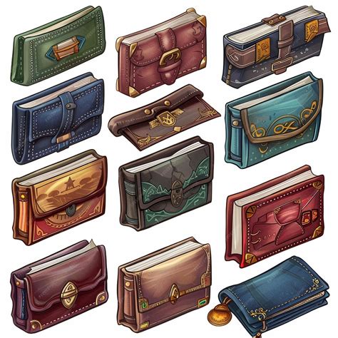 A Sprite Sheet Or Sprite Atlas Of Rpg Magical Style W Premium Ai