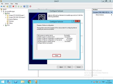 Dhcp Server Failover Cluster Kurulumu Mustafa Sabri OĞuz