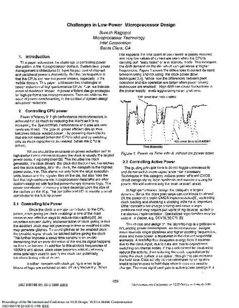 pdf challenges in low power microprocessor design