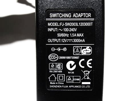 Shenzhen Fujia Appliance FJ-SW2003L1203000T — Все зарядные устройства