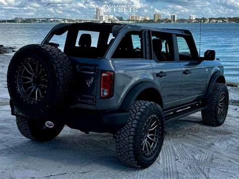 2022 Ford Bronco With 20x10 18 Fuel Rebel And 35 12 5r20 Nitto Ridge