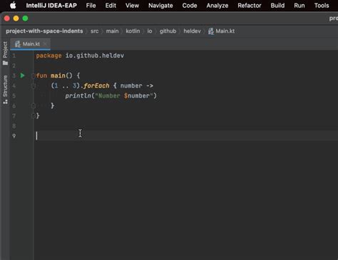 Github Heldevintellij Elastic Indents Displays Your Code As If Its Space Indents Were