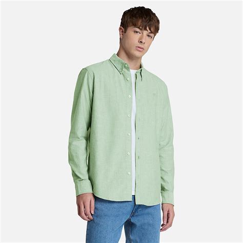 Oxford Shirt For Men In Green
