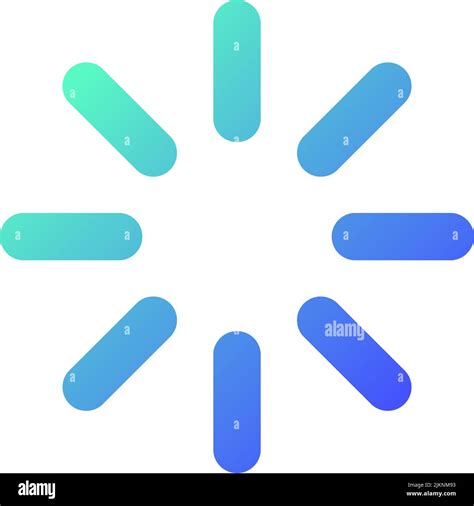 Loading Indicator Pixel Perfect Gradient Linear Ui Icon Stock Vector Image And Art Alamy