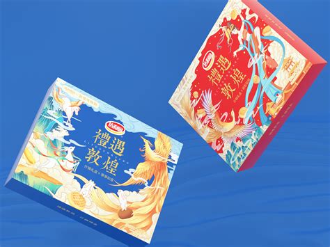 歌扉文创 达利食品x敦煌博物馆联名礼盒老原的想象力世界 站酷zcool