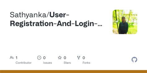 Github Sathyankauser Registration And Login Form Java Mysql