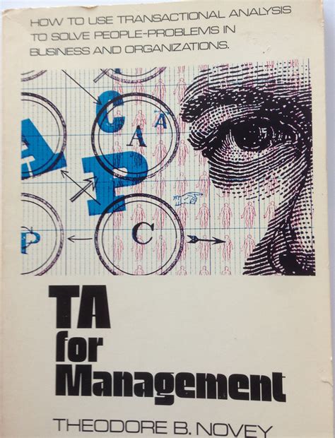 Buy Transactional Analysis For Management How To Use Transactional Analysis To Solve People