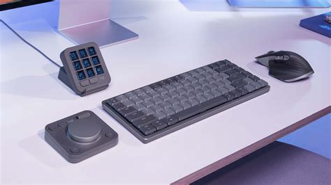 Logitechs New Mx Creative Console Provides A Dialpad And Separate Customizable Keypad For