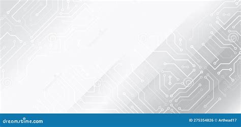 Abstract Modern Digital Science Technology Futuristic Circuit Board