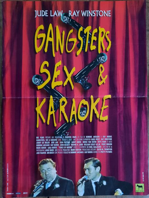 Poster Gangsters Sex And Karaoke Jude Law Ray Winstone 40x60cm Cinead