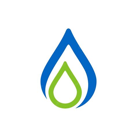 Premium Vector Droplet Logo Template Drop Water Icon Illustration