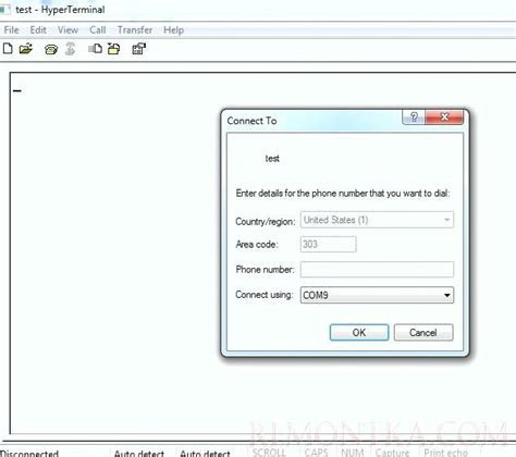 Hyperterminal в Windows 7 РЕМОНТКА