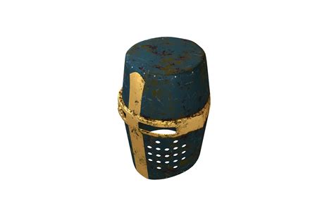 3d Model Crusader Helmet V1 015 Vr Ar Low Poly Cgtrader