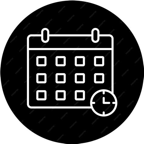 Premium Vector Vector Design Calendar Icon Style