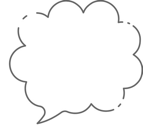 Word Bubble Pngs For Free Download