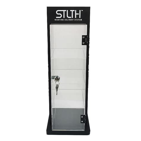 Smoke Shop Display Lockable Cigarette Display Rack Countertop Device