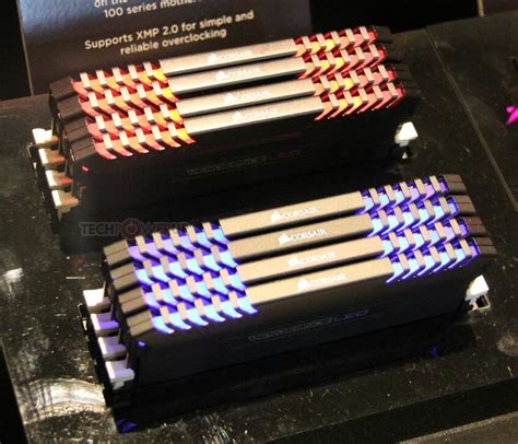 Corsair Vengeance RGB Series Memory Pictured TechPowerUp