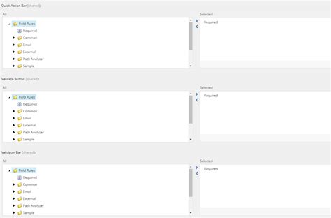 Validation Error Displayed On Custom Experience Dialog Incorrectly